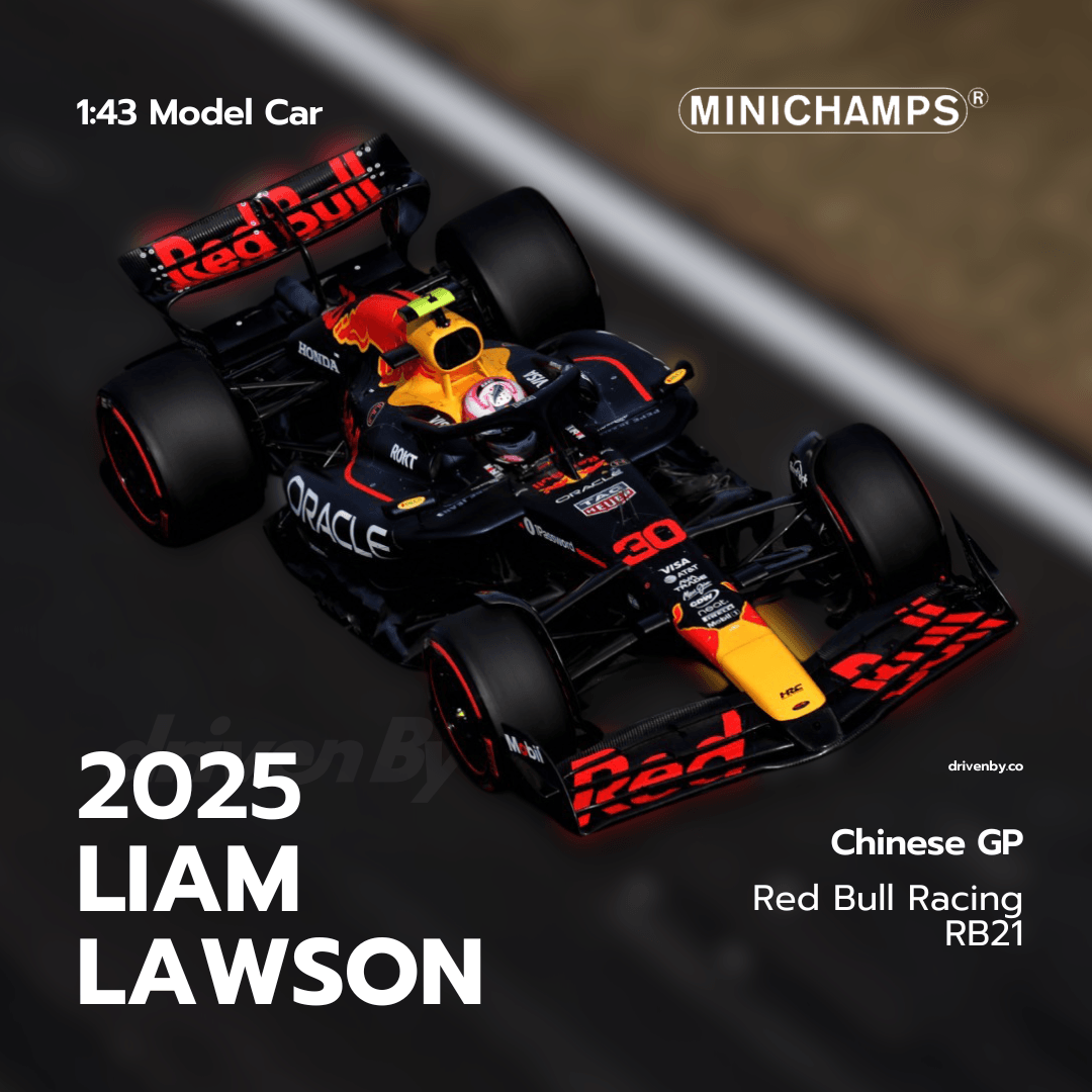 Liam Lawson – Red Bull RB21 Chinese GP 2025 – Minichamps 1:43 Model Ca ...
