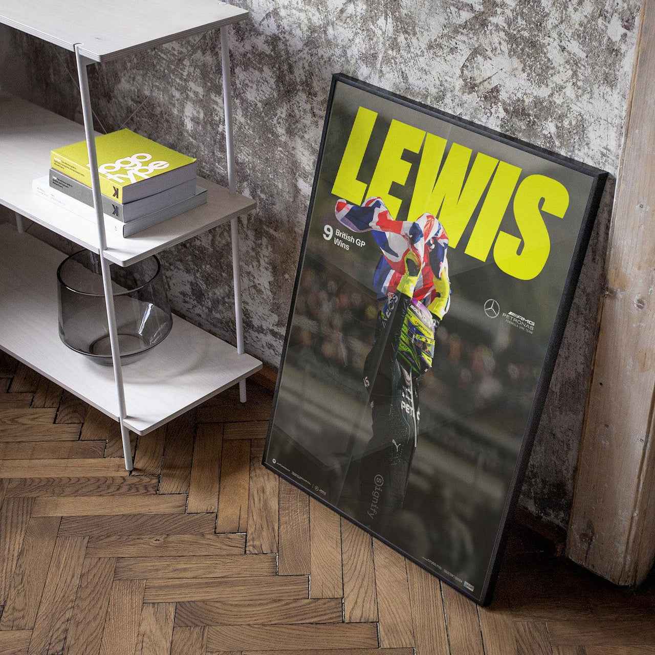 Mercedes-AMG Petronas Formula 1 Team - Lewis Hamilton - 2024 Poster ...