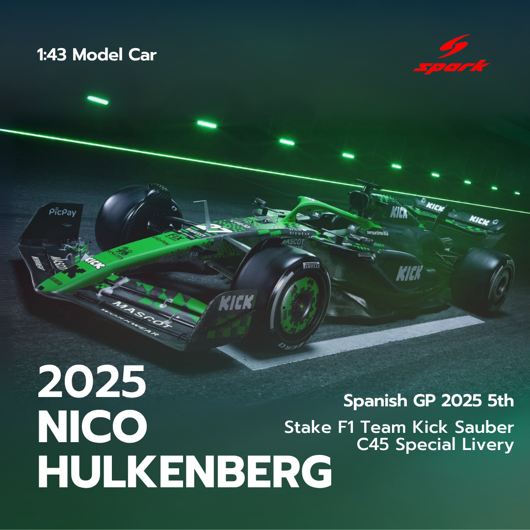 Nico Hulkenberg – Spanish GP 2025 5th Stake F1 Team Kick Sauber C45 Sp ...