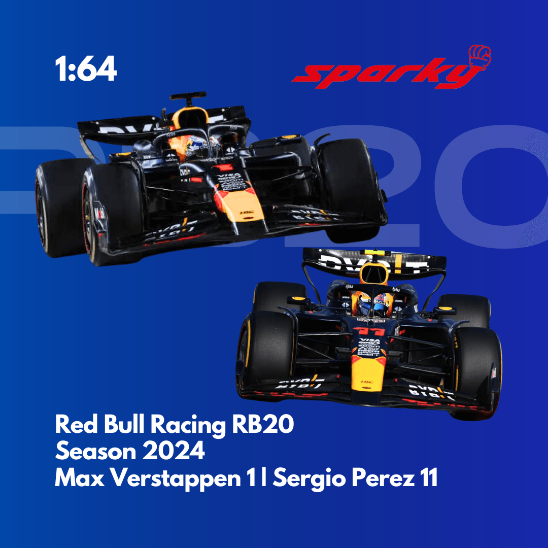 Red Bull Racing RB20 - Max Verstappen & Sergio Perez - 2024 F1 Season ...